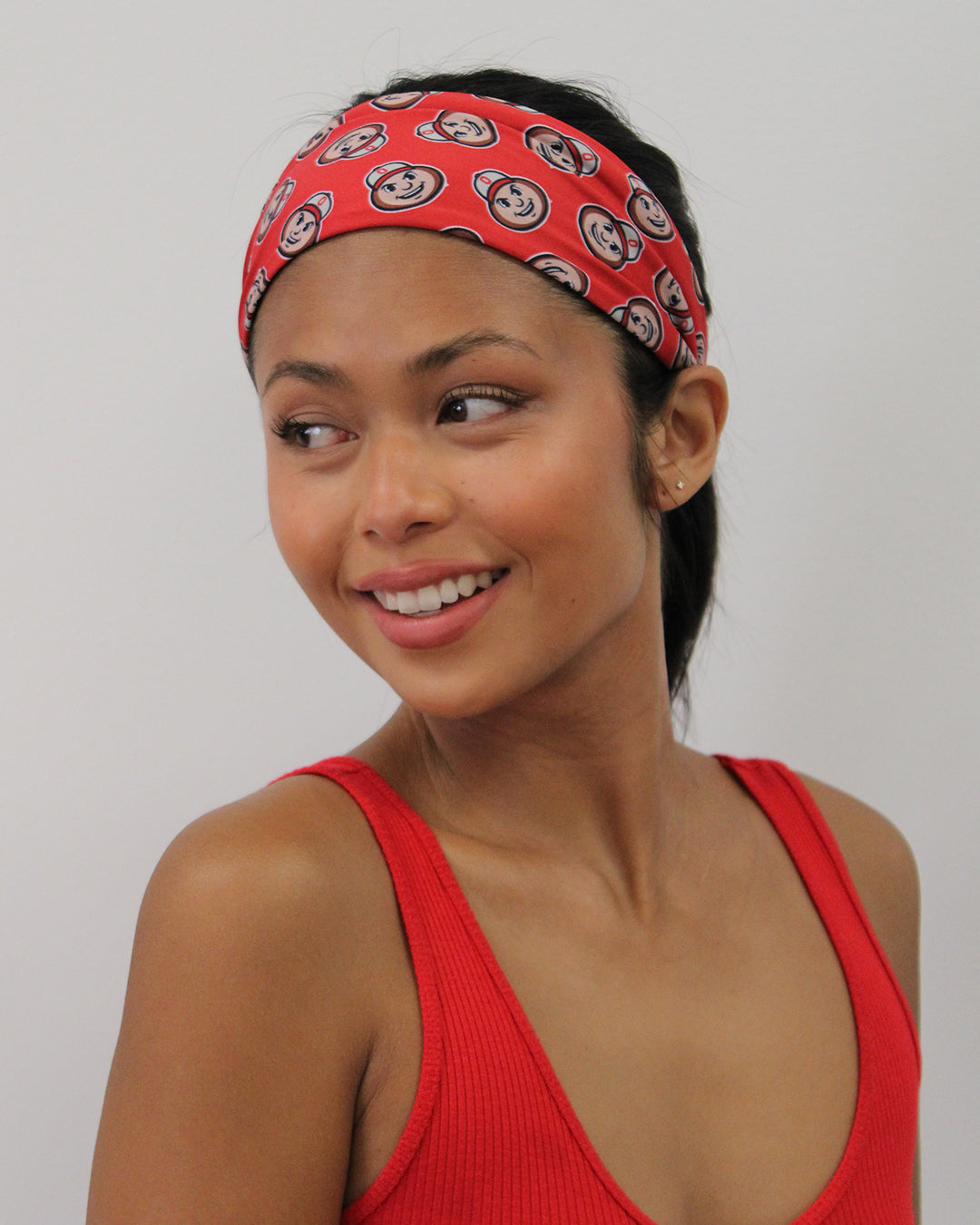 Ohio State® Brutus Scarlet - Accelerate Athletic Headband | BANDED – Banded