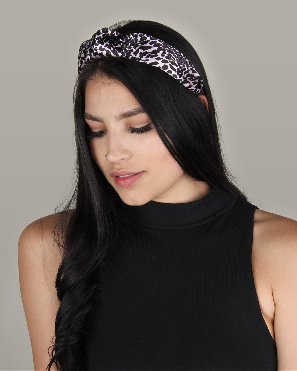 Dark Floral - Fabric Headband | BANDED – Banded